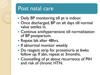 Pregnancy Induced Hypertension | PPTX