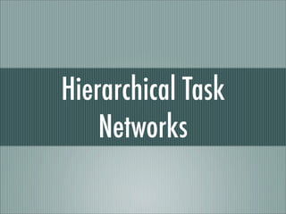 Htn in videogames | PPT