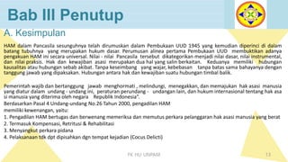 HTN KEL XIII ( HAM dan DASAR NEGARA).pptx