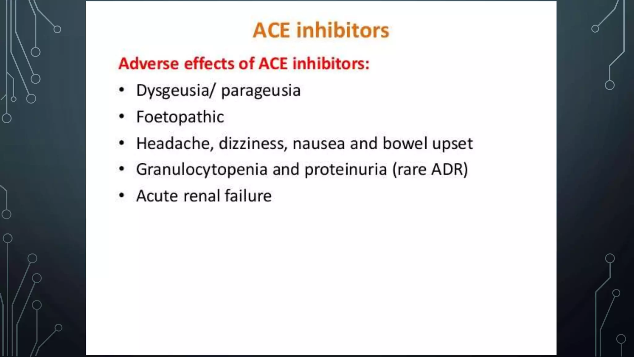 Hypertension and Antihypertensive drugs - Diuretics and RAS inhibitors ...