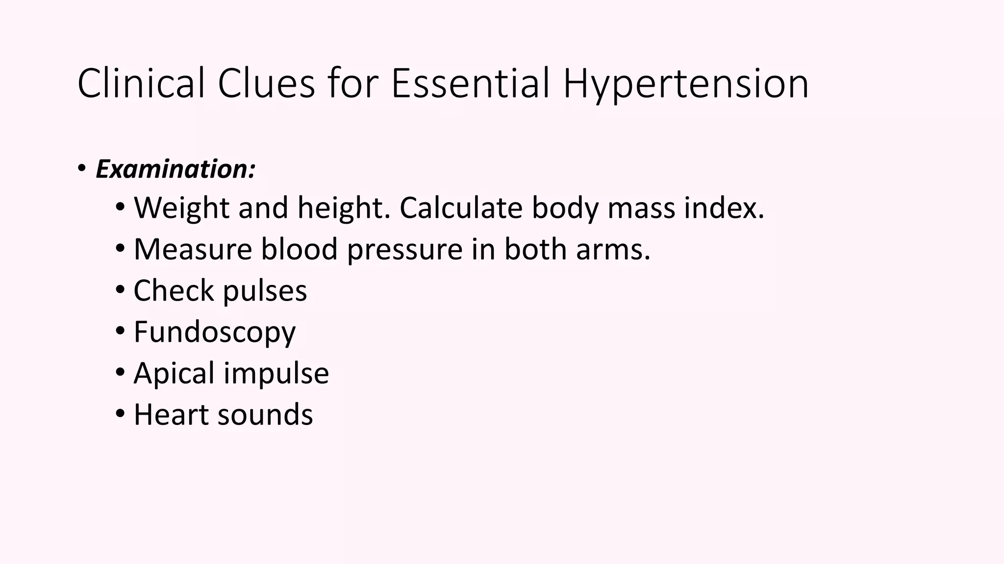 Hypertension 2020 Updated Guidelines | PPTX