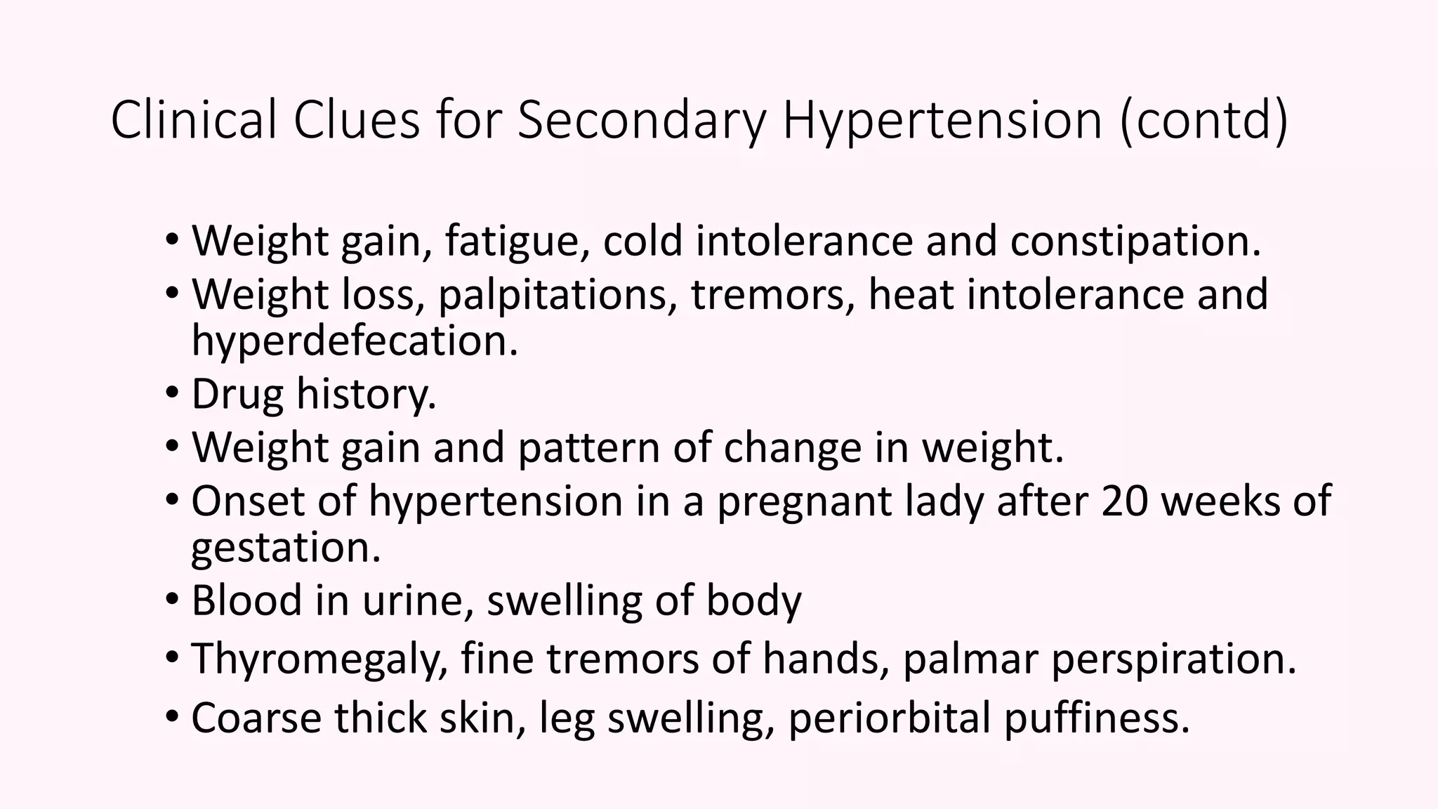 Hypertension 2020 Updated Guidelines | PPTX