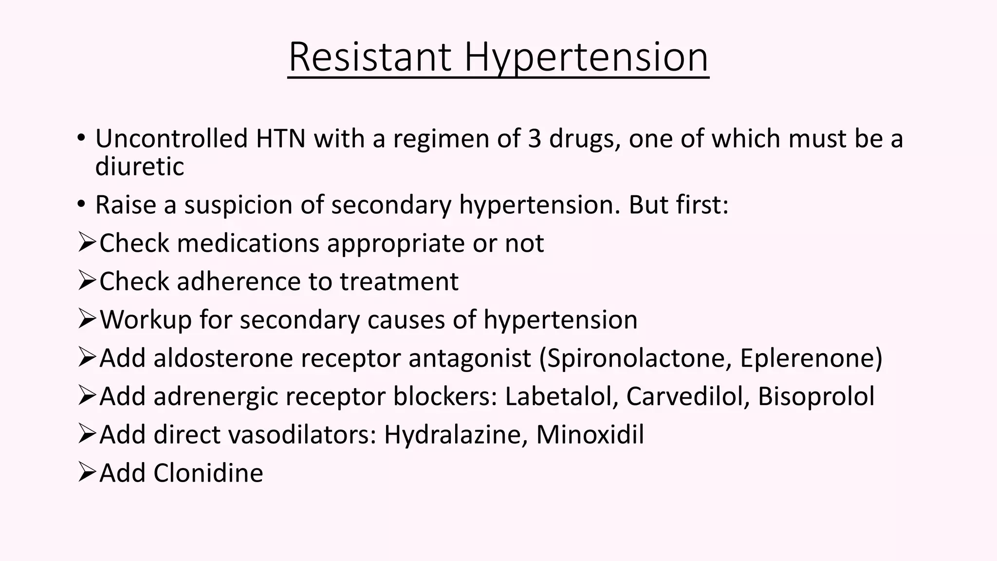Hypertension 2020 Updated Guidelines | PPTX