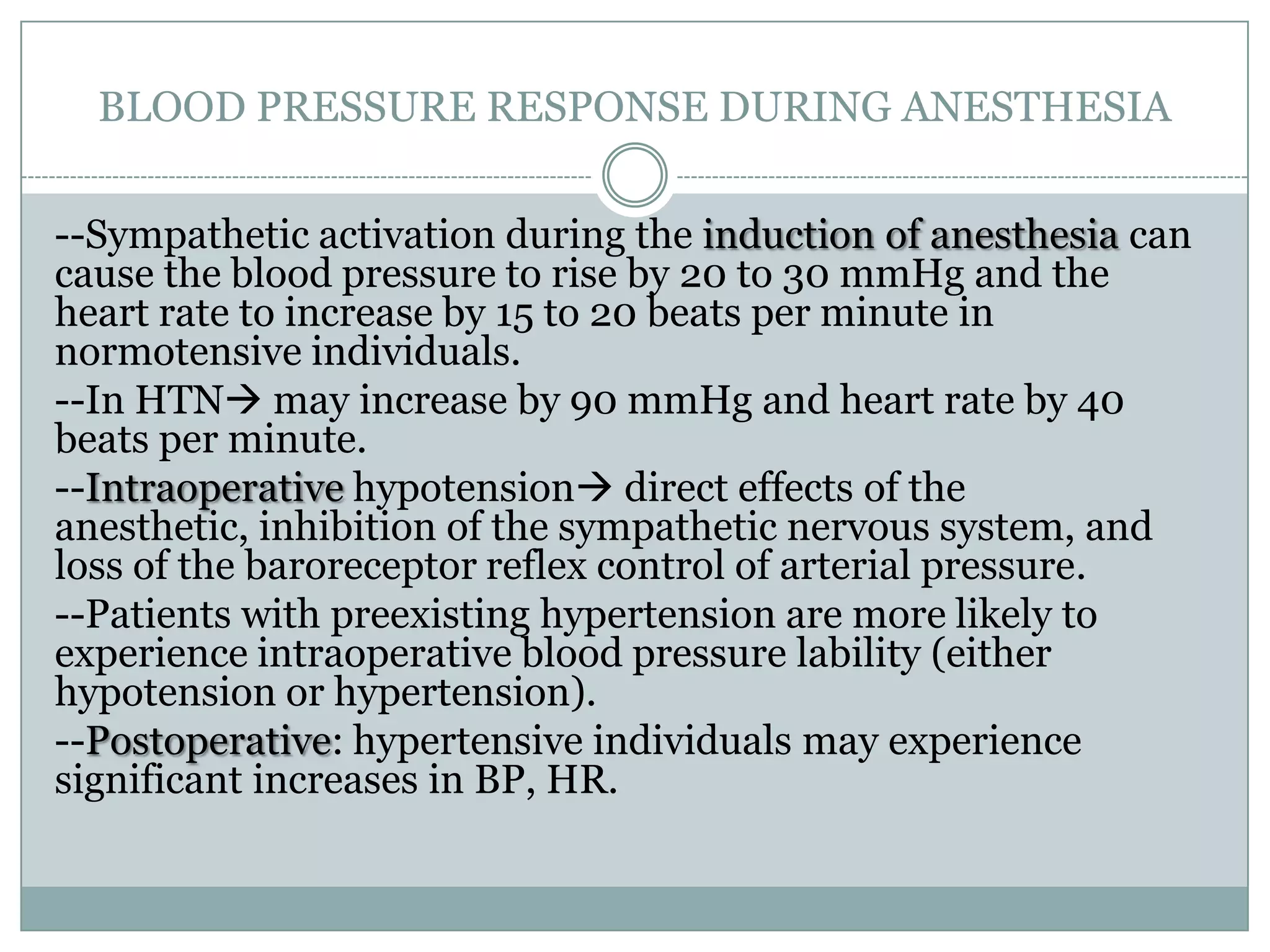 Preoperative Hypertension Pptx