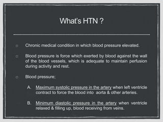 HTN presentation | PPTX