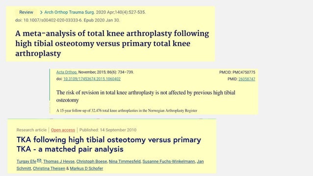 High Tibial Osteotomy is done for treating osteoarthritis confined to ...