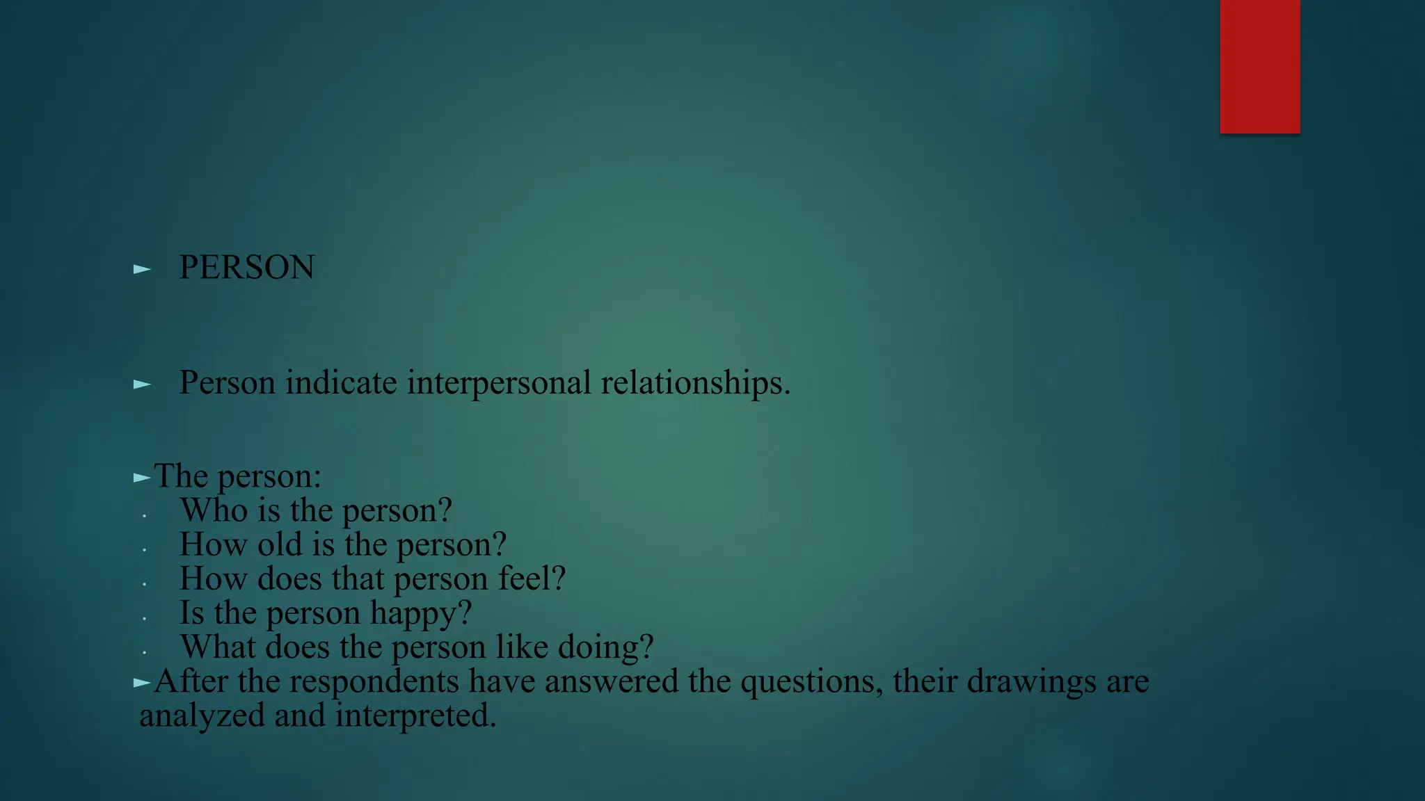 House Tree Person Test Interpretation 1234 | PDF
