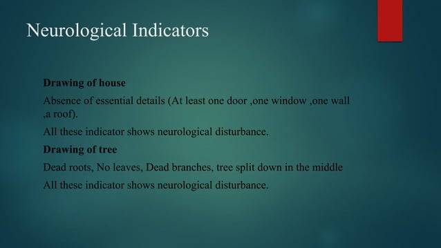 House Tree Person Test Interpretation 1234 | PDF