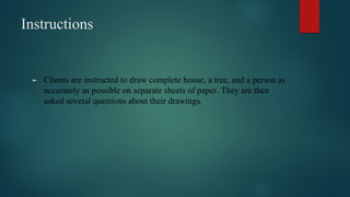 House Tree Person Test Interpretation 1234 | PDF