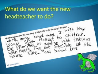 New head teacher presentation | PPTX