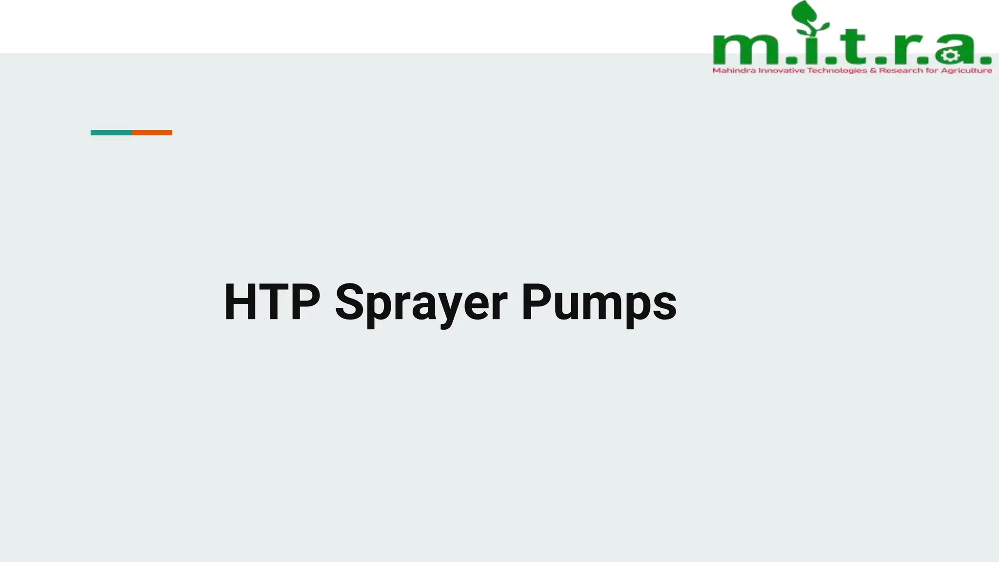 HTP Sprayer Pumps.pptx