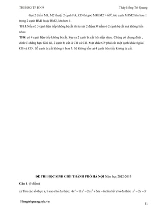 [Htq] toan 9 hsg tp hn dap an | PDF