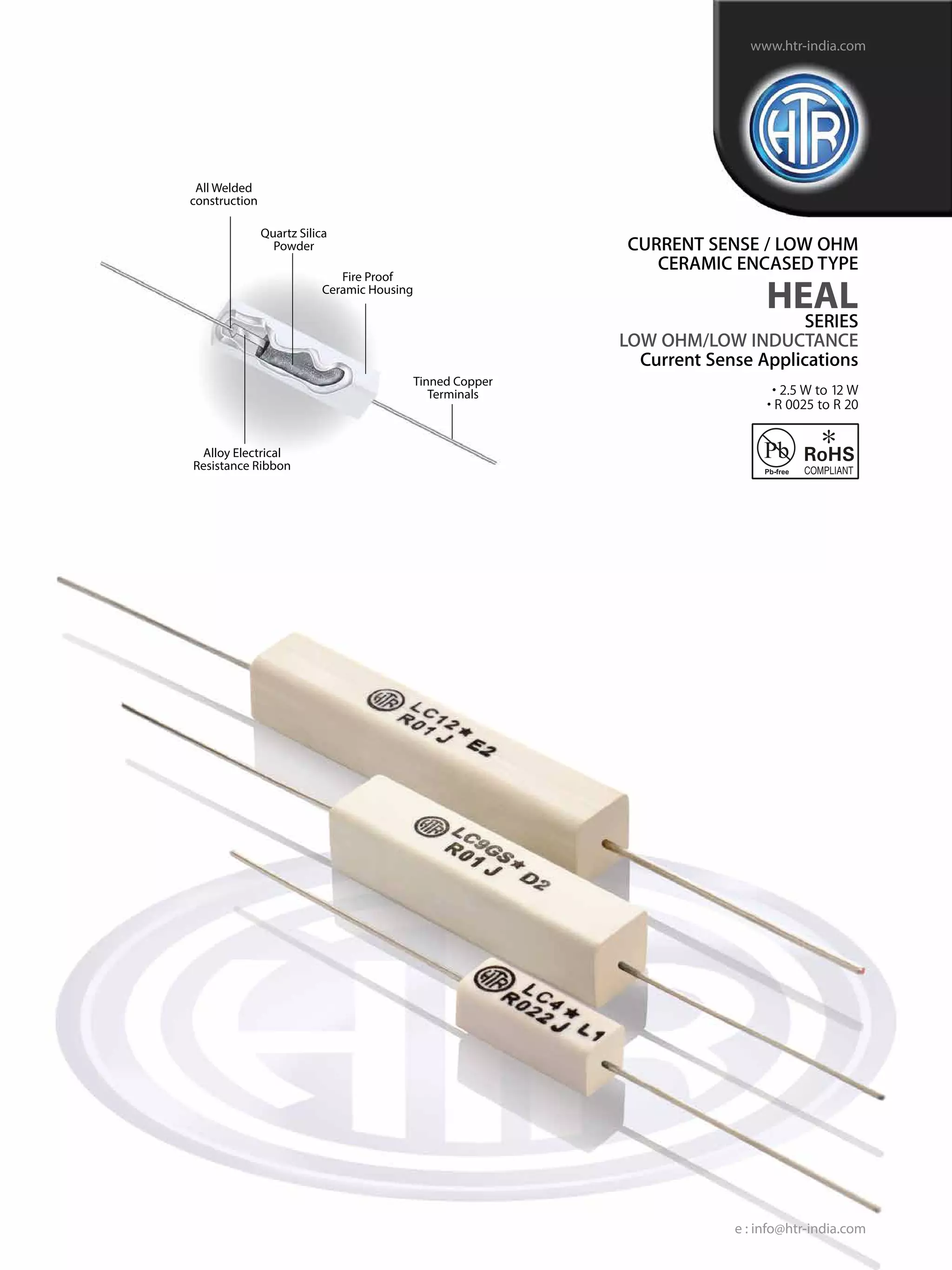 Htr india-products-current-sense-resistors-ceramic-encased-resistor ...