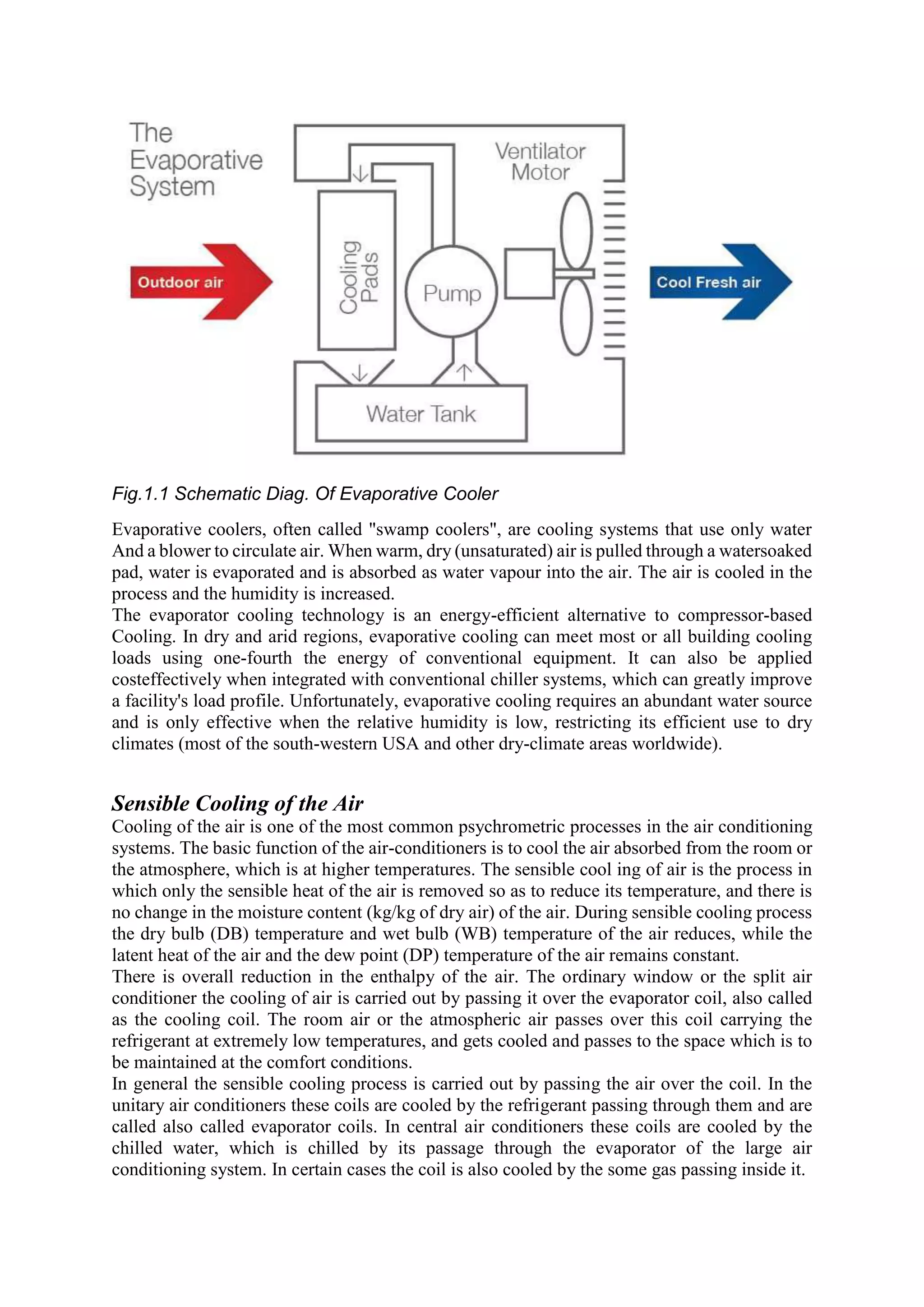 Report on Air Cooler | PDF