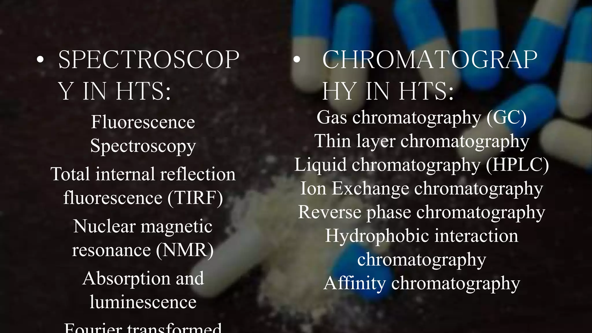 High-throughput screening (HTS) | PPTX High-throughput screening (HTS) | PPTX