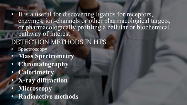 High-throughput screening (HTS) | PPTX
