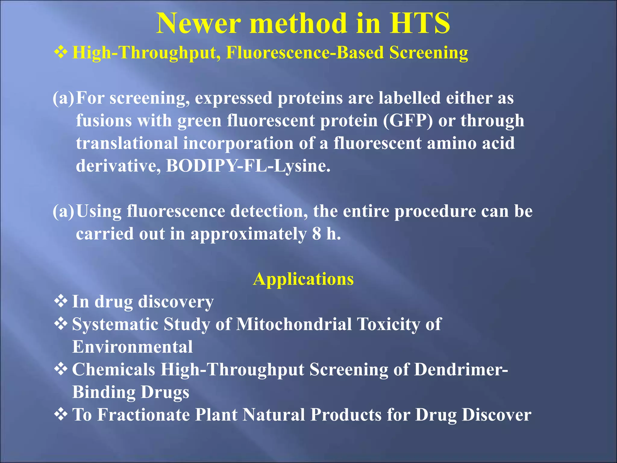High Throughput Screening | PPT