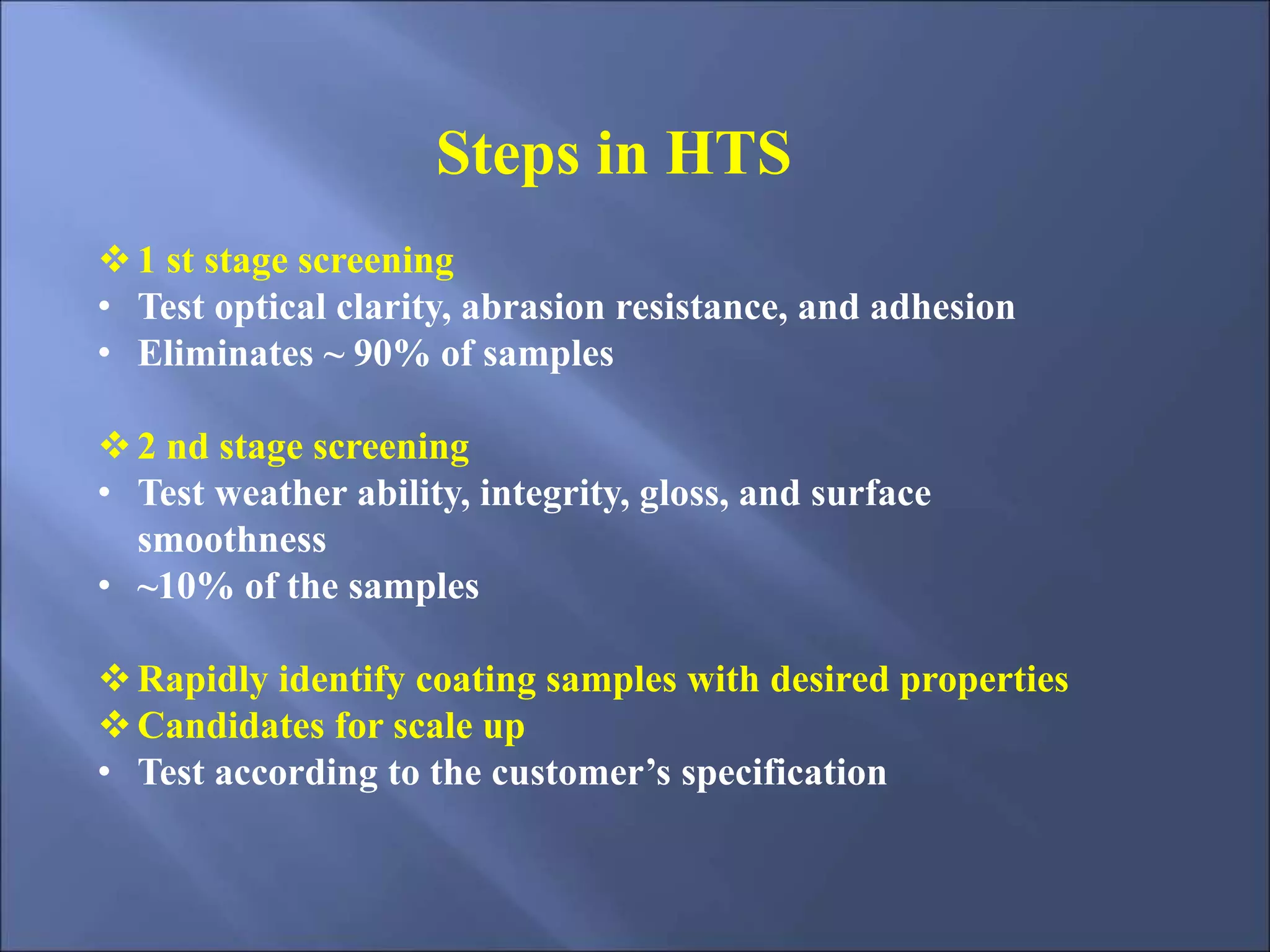 High Throughput Screening | PPT