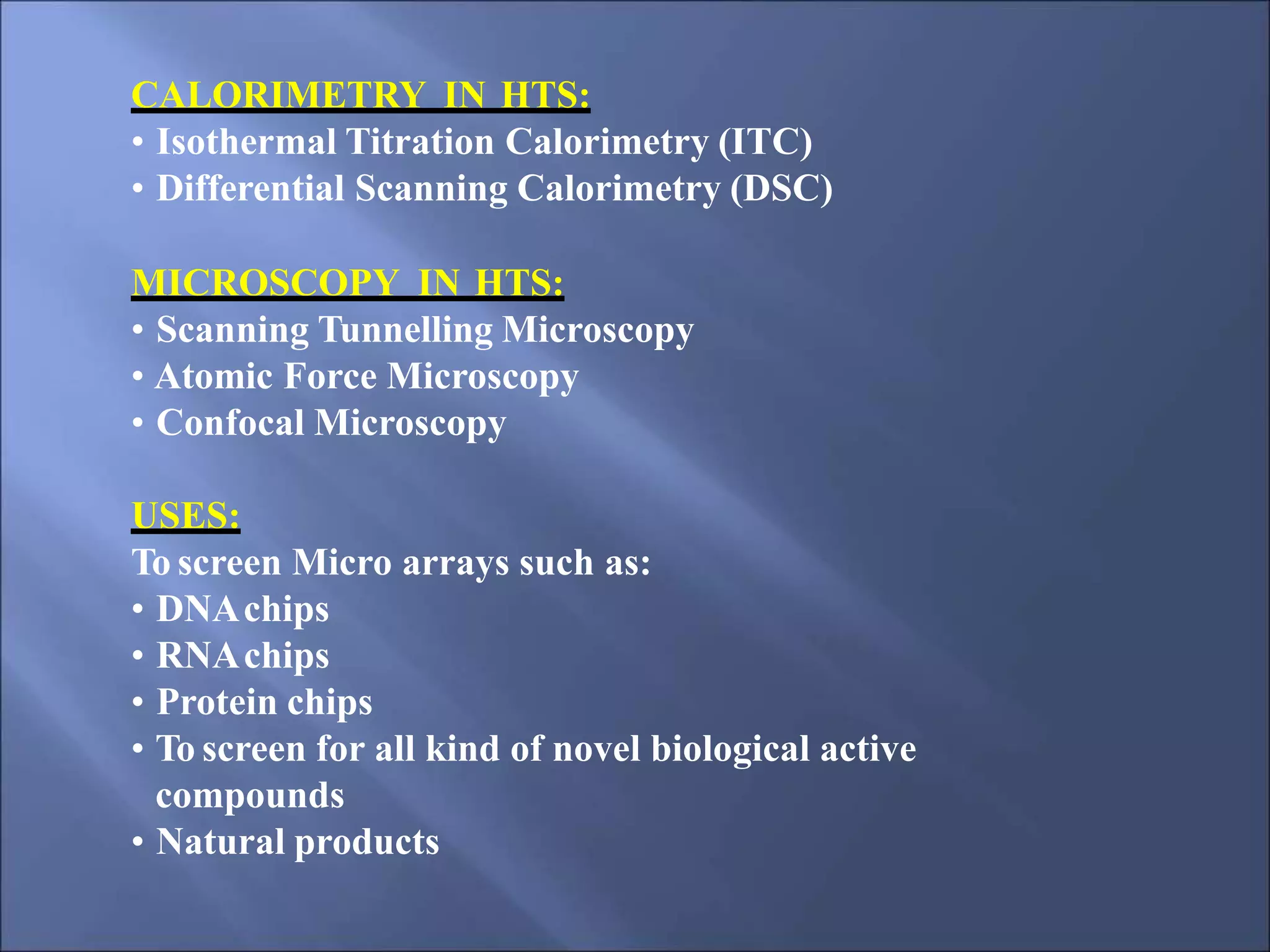 High Throughput Screening | PPT