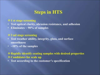 High Throughput Screening | PPT