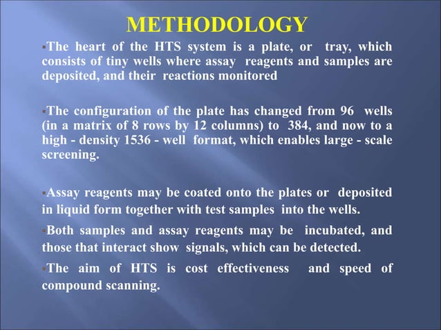 High Throughput Screening | PPT