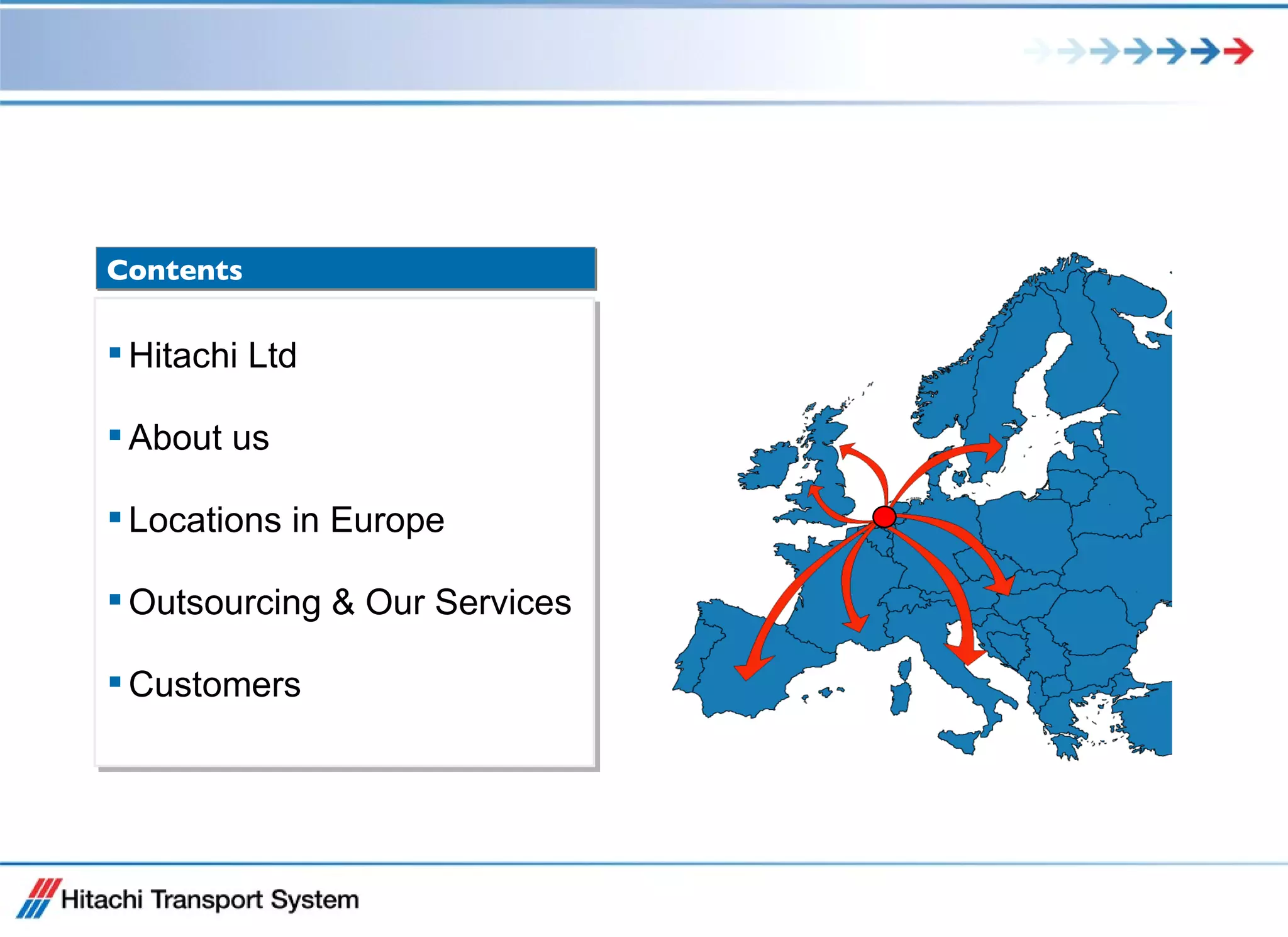 Hitachi Transport System | PPT