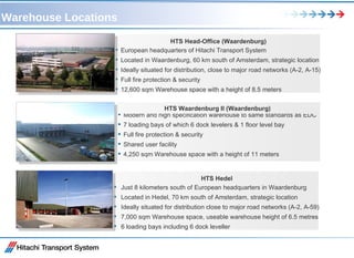 Hitachi Transport System | PPT