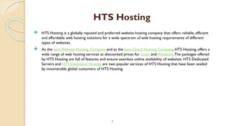 HTS Dedicated Servers | PPT