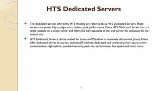 HTS Dedicated Servers | PPT