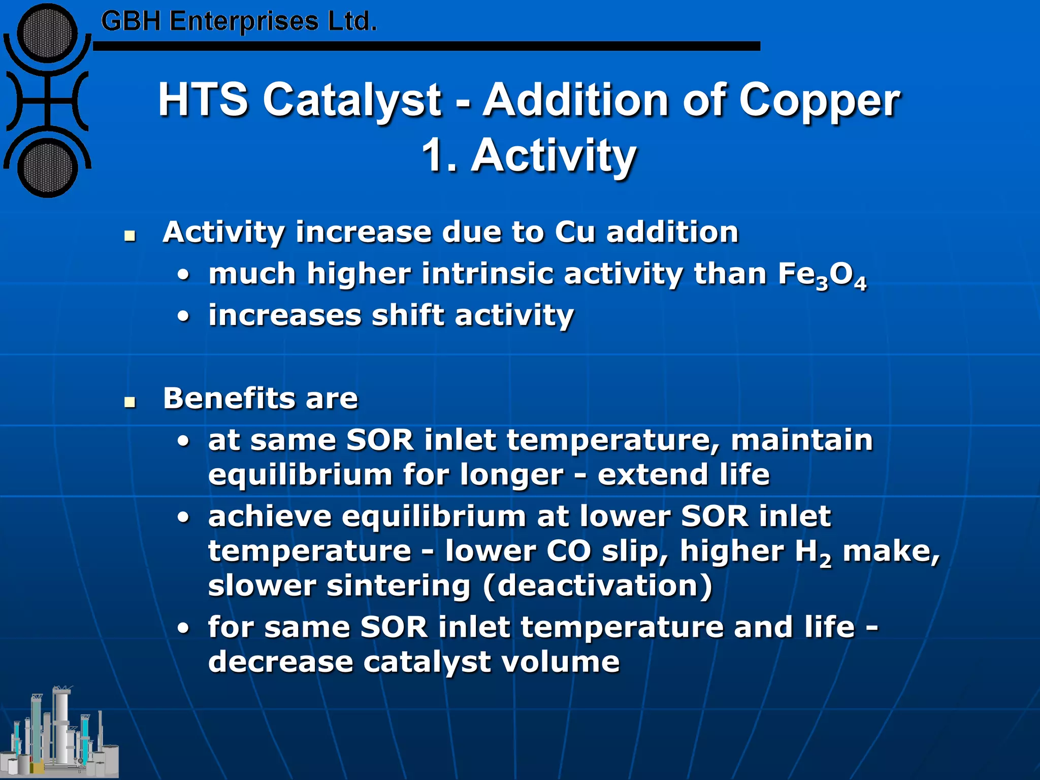 (HTS) High Temperature Shift Catalyst (VSG-F101) - Comprehensiev ...