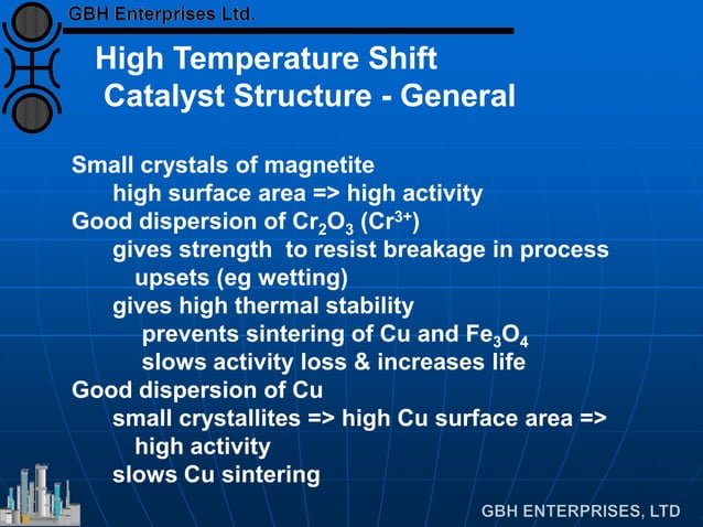 (HTS) High Temperature Shift Catalyst (VSG-F101) - Comprehensiev Overview | PDF