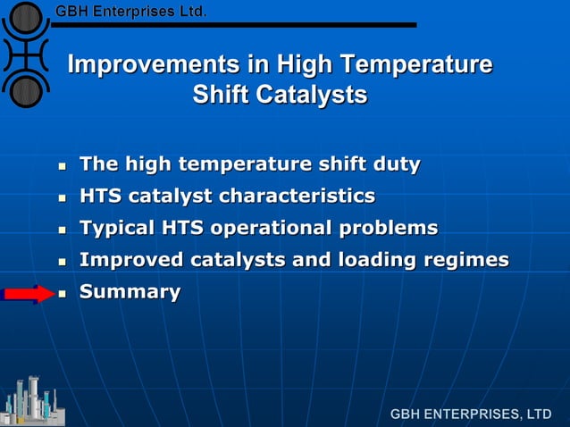 (HTS) High Temperature Shift Catalyst (VSG-F101) - Comprehensiev Overview | PDF