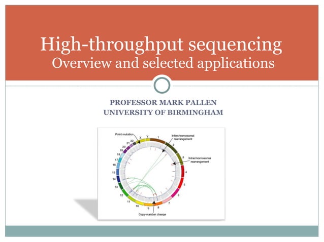 High-Throughput Sequencing | PPT | Infectious Diseases | Diseases and Conditions