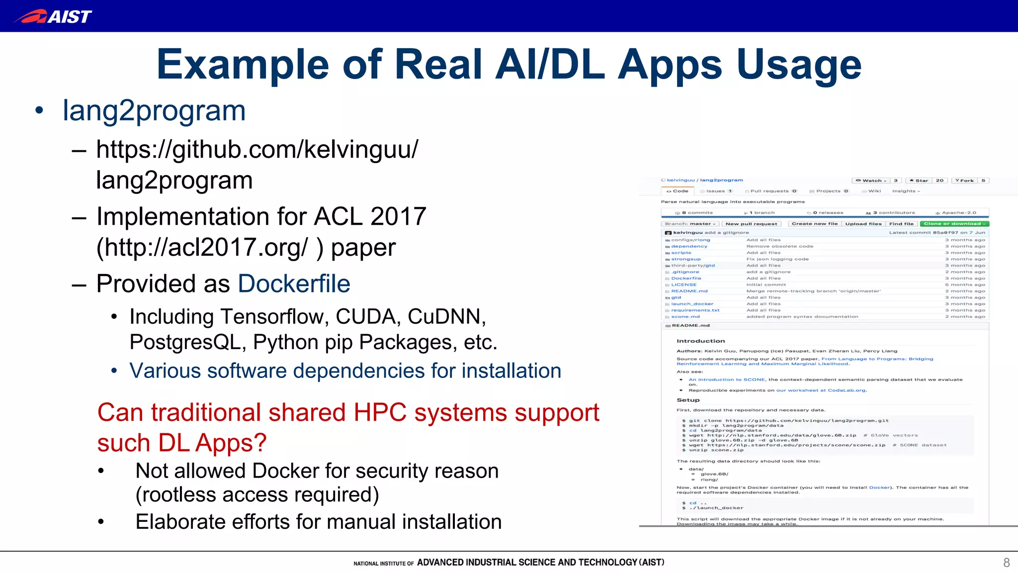 Building Software Ecosystems For Ai Cloud Using Singularity Hpc