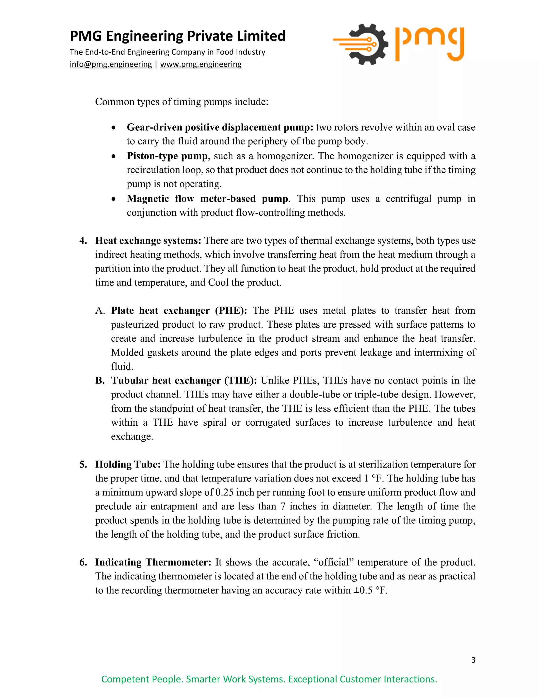 Htst Pasteurization Introduction Working Components Pdf