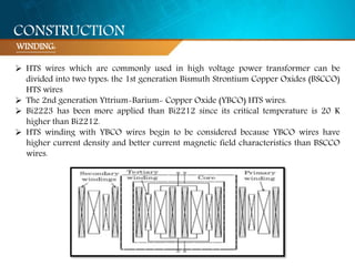 Hts transformer | PPTX | Physics | Science