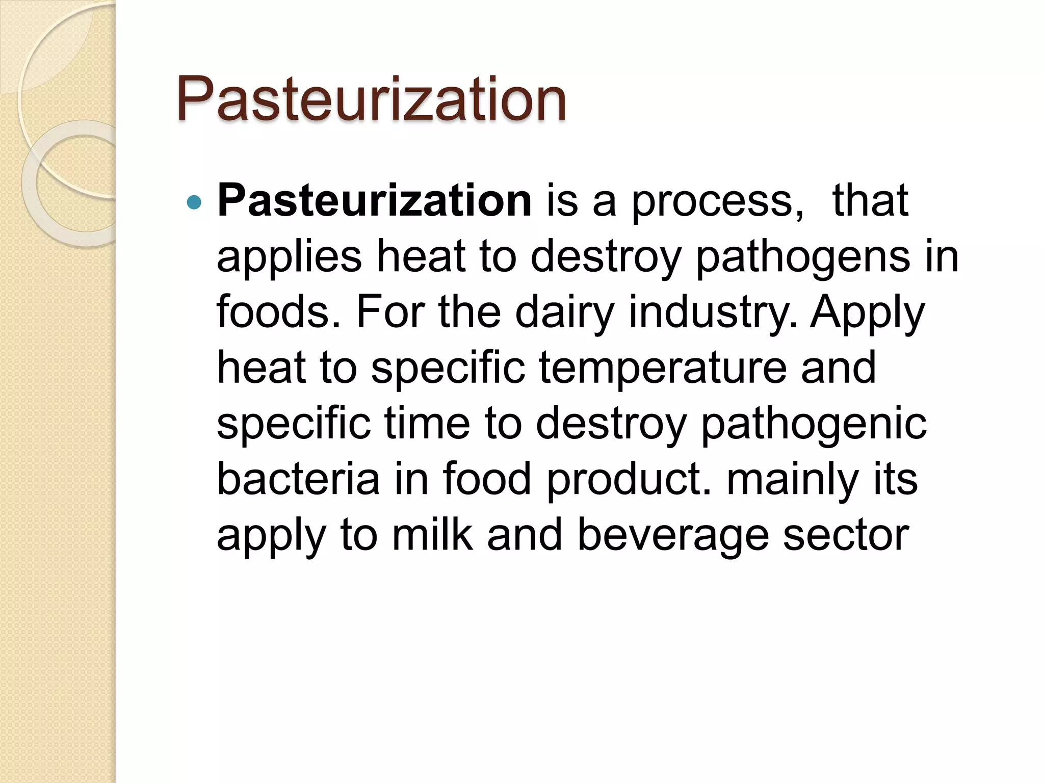 HTST and UHT Technique | PPTX | Cooking | Food & Drink