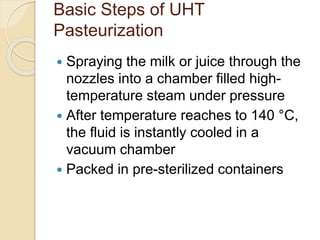HTST and UHT Technique | PPTX