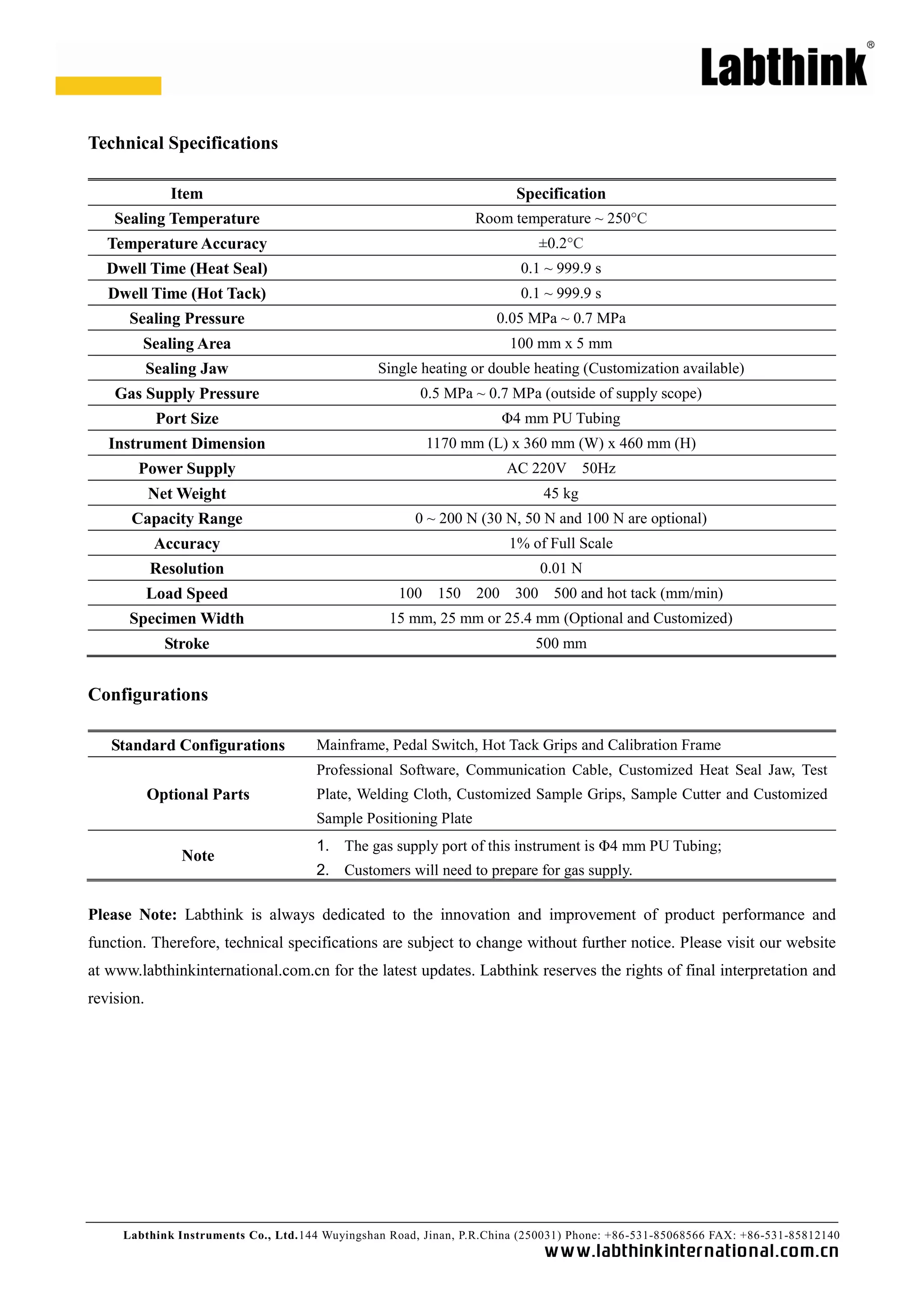 HTT l1-Hot-Tack-Tester | PDF