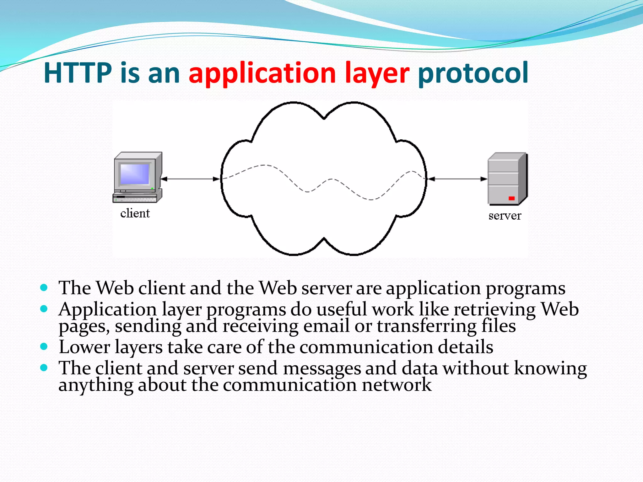 Hypertext Transfer Protocol | PPTX