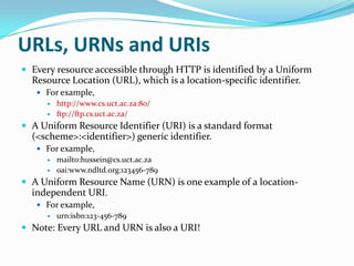 Hypertext Transfer Protocol | PPTX