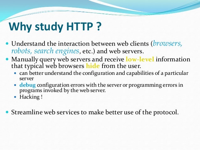 Hypertext Transfer Protocol