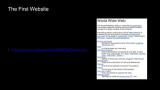 Introduction to HTTP | PPTX