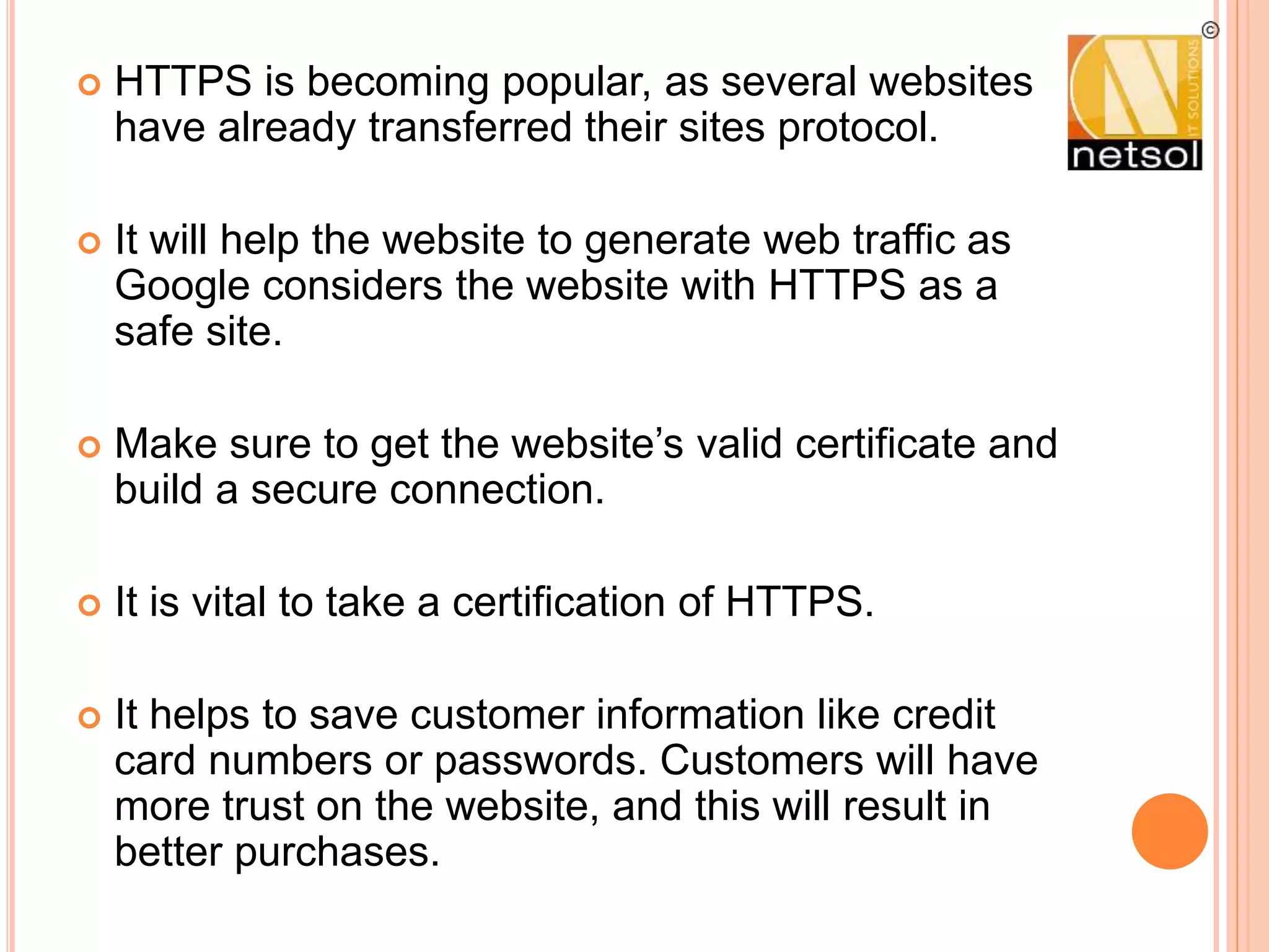 HTTP VS. HTTPS: WHICH IS BETTER?? | PPTX