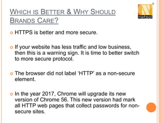 HTTP VS. HTTPS: WHICH IS BETTER?? | PPTX