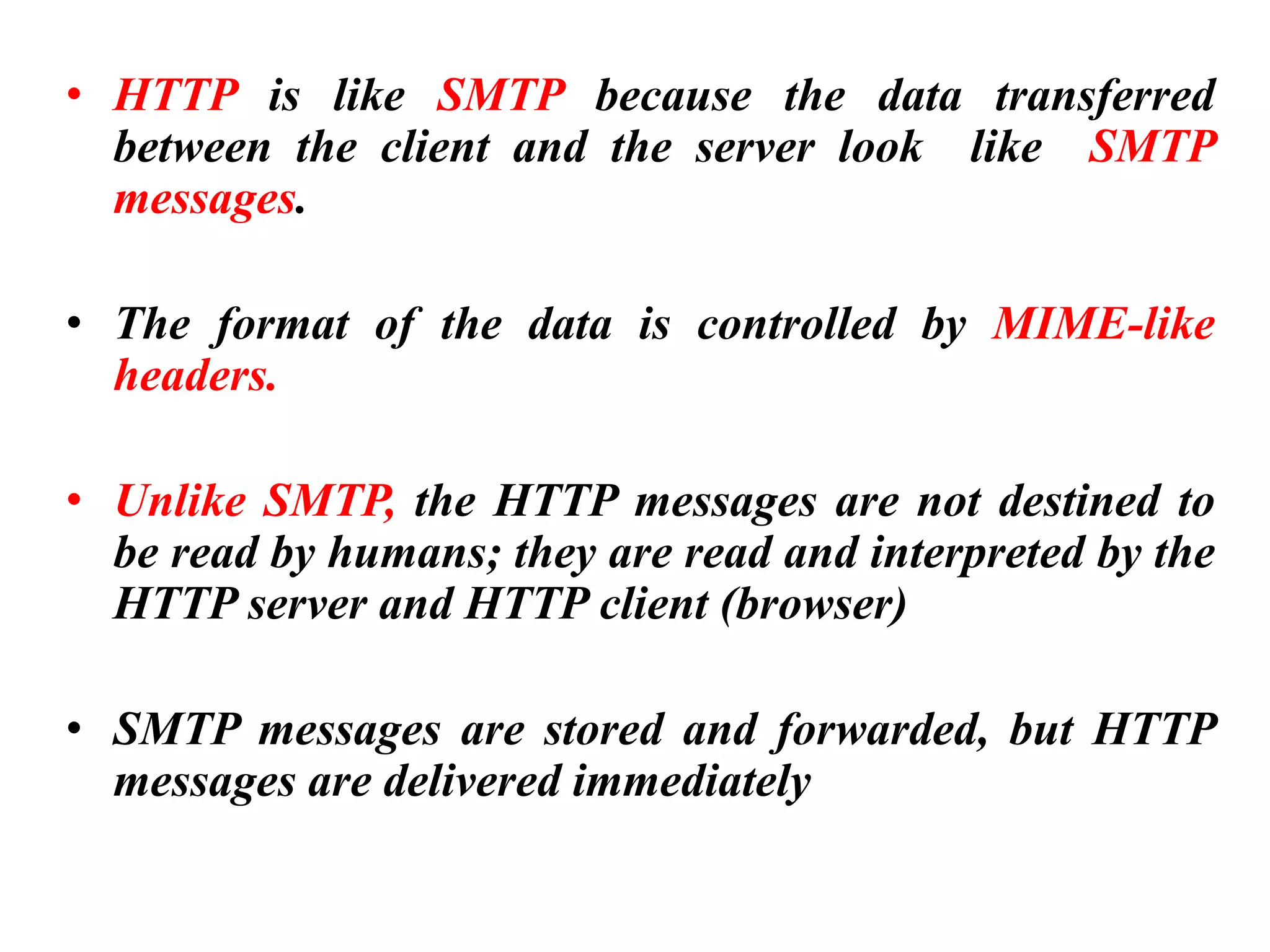 HTTP(Hyper Text Transfer Protocol) | PDF