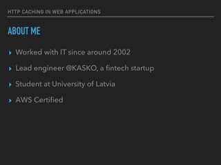 HTTP Caching in Web Application | PPT