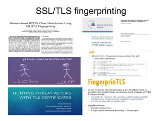 Http ssl ja3 fingerprinting | PPT