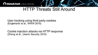 HTTP cookie hijacking in the wild: security and privacy implications | PPT