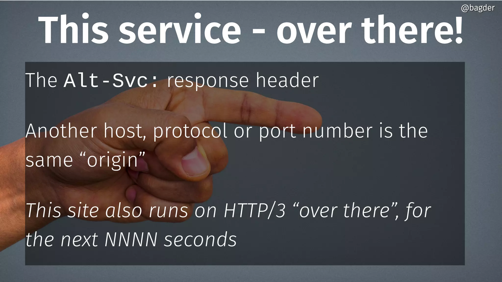 HTTP/3, QUIC and streaming | PPT